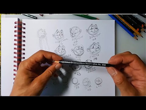 HOW TO PICK A BLACK PENCIL FOR DRAWING ANIMATION POSES - YouTube