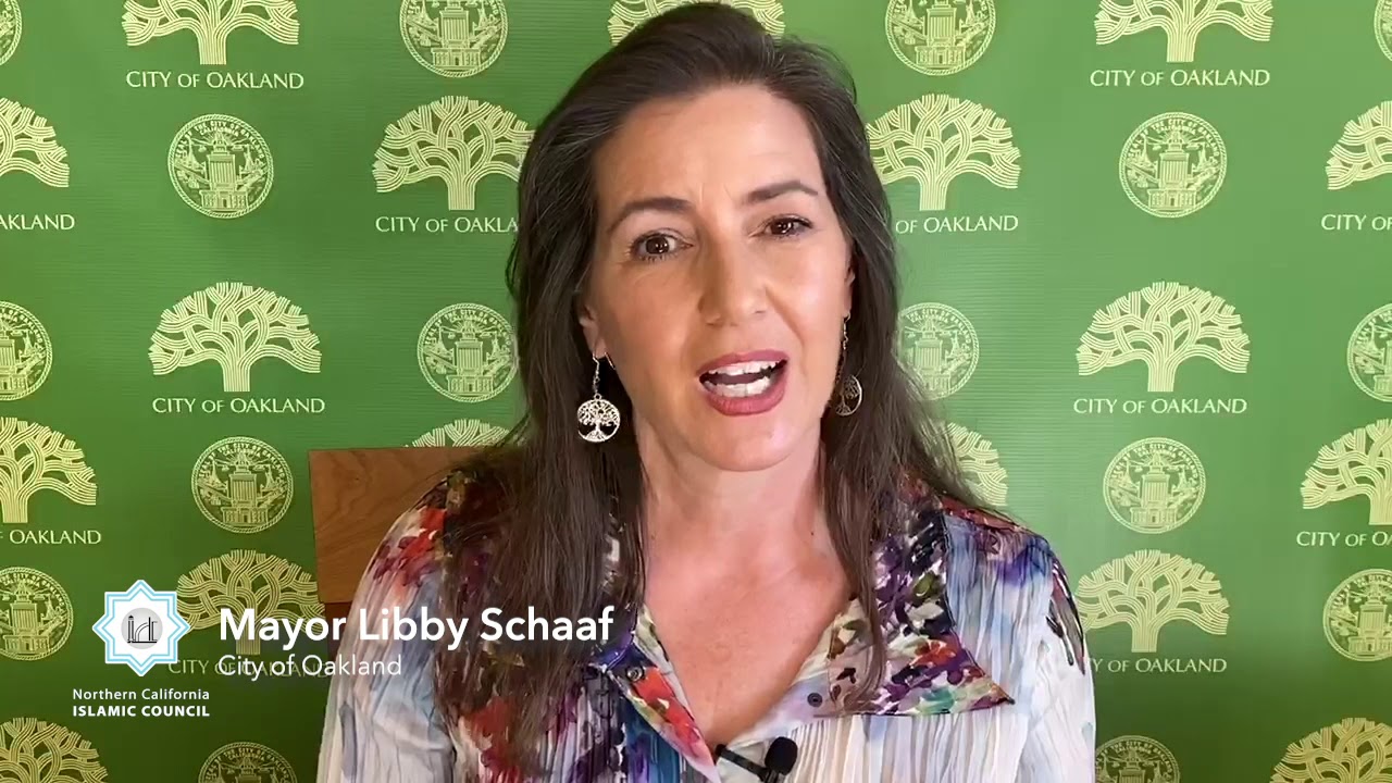 Eid Greeting: Mayor Libby Schaaf, City of Oakland - YouTube