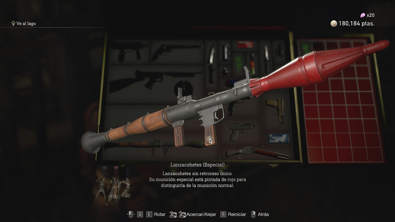 RE4 Remake Getting Special Rocket Launcher Part 1 - YouTube