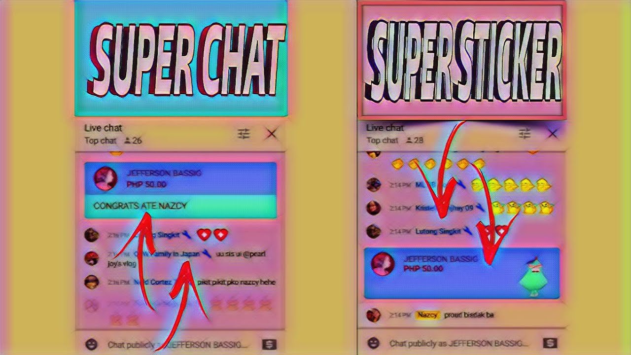 HOW TO SEND "SUPER CHAT"&"SUPER STICKER" IN LIVE STREAM! - YouTube