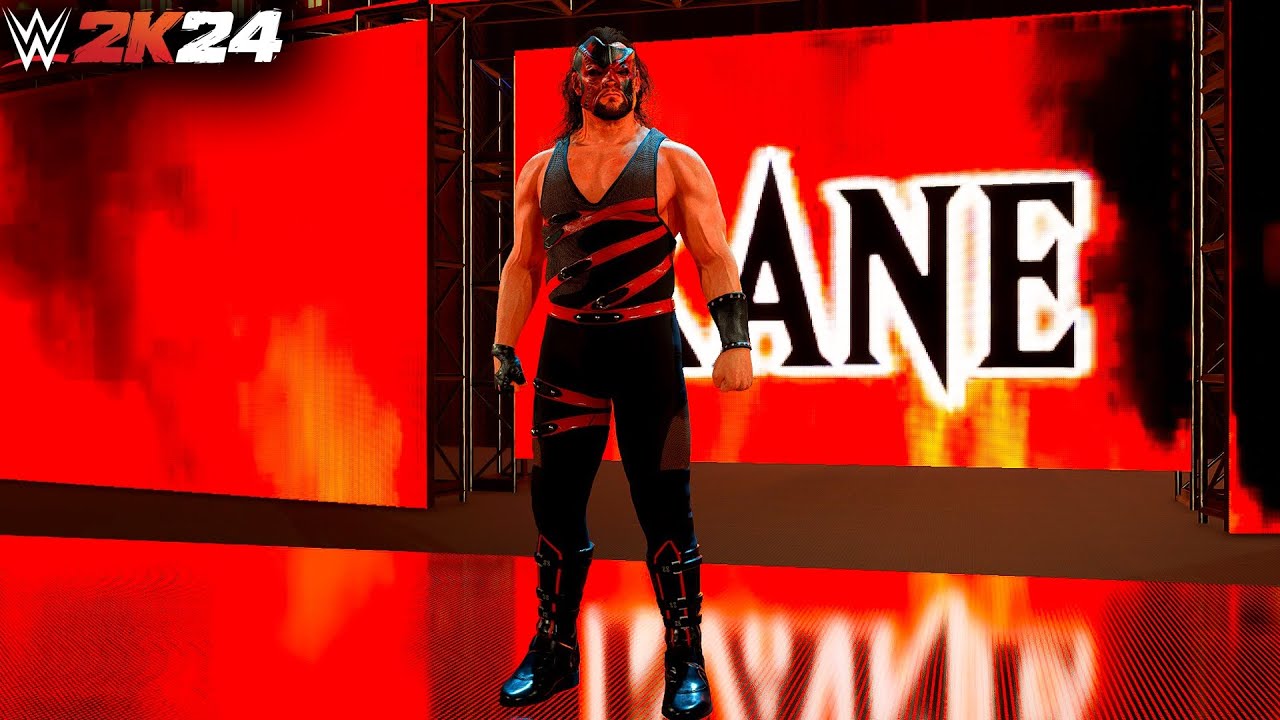 WWE 2K24: Kane'02 Character Model W/ Graphics Pack & Theme | WWE2K24 Pc ...
