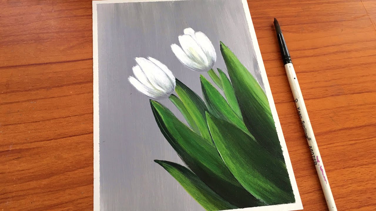 How To Paint Easy Tulips at Mary Lockridge blog