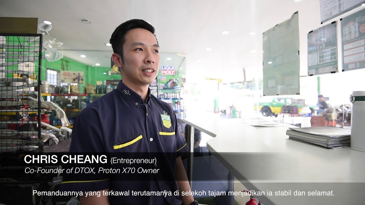 PROTON X70 - Commentary from Chris Cheang, Co-Founder of DTOX - YouTube