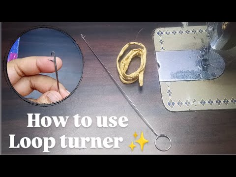 loop turner tool How to use in fabric easy doori loop maker tool 🔥 - YouTube