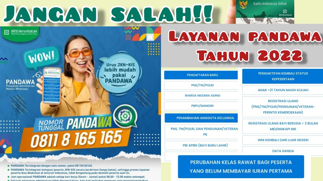 JENIS PELAYANAN DI PANDAWA BPJS KESEHATAN TAHUN 2022 - YouTube