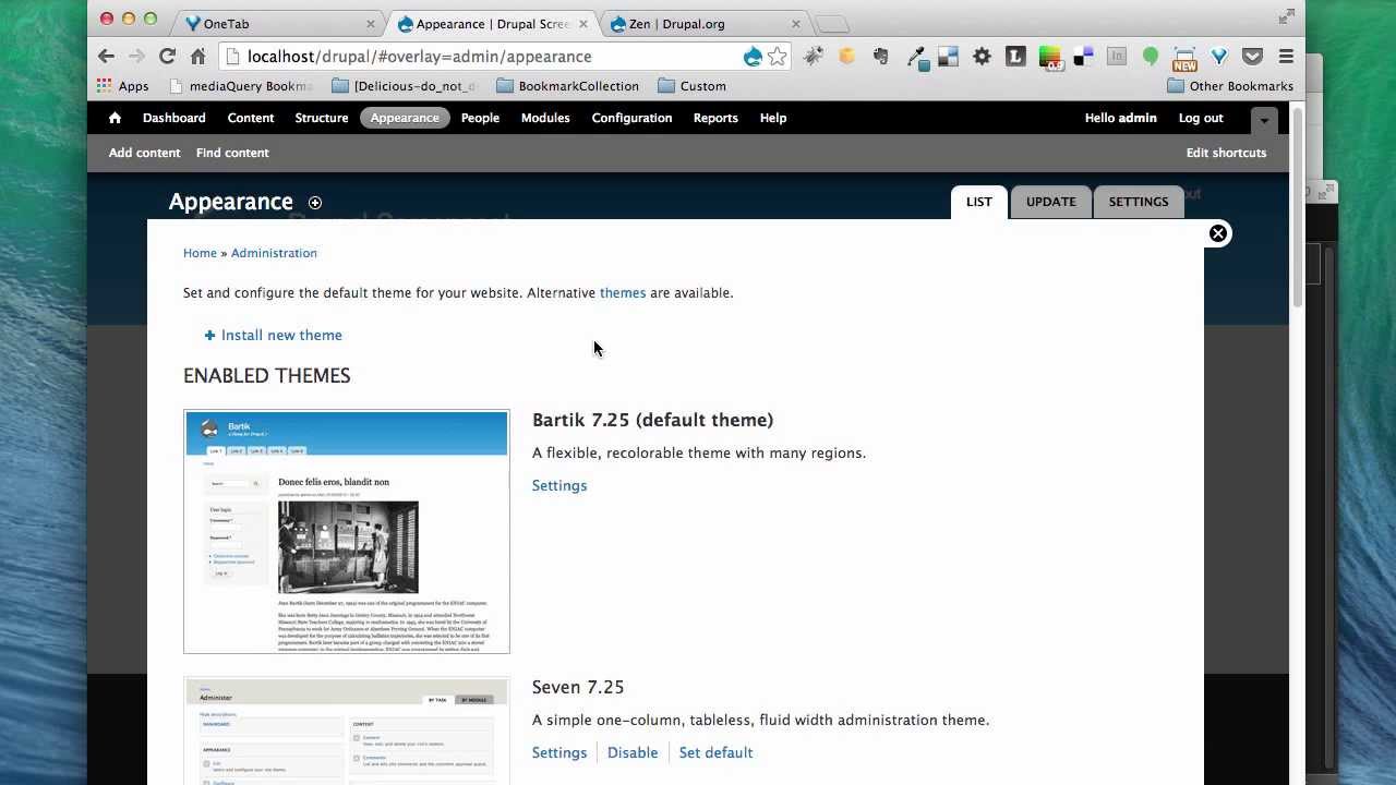 Styling A Newly Created Drupal Sub Theme Youtube