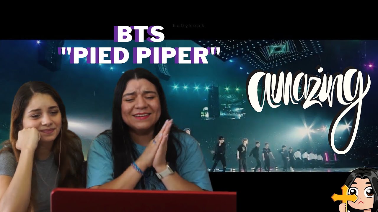 REACCIONANDO A BTS | Pied Piper | Letra y Performance - YouTube