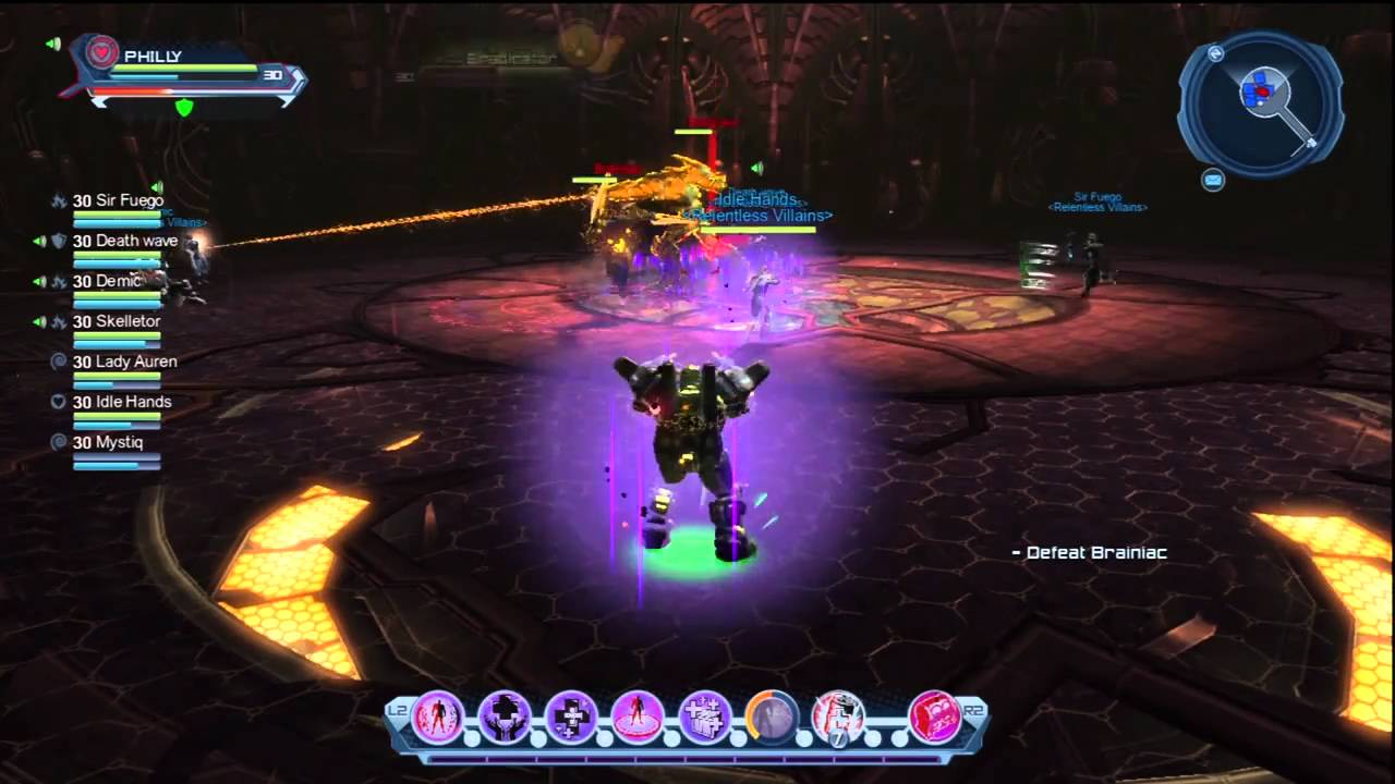 Batcave 3 DCUO Relentless Villains Avatar of Tech Defeated - YouTube