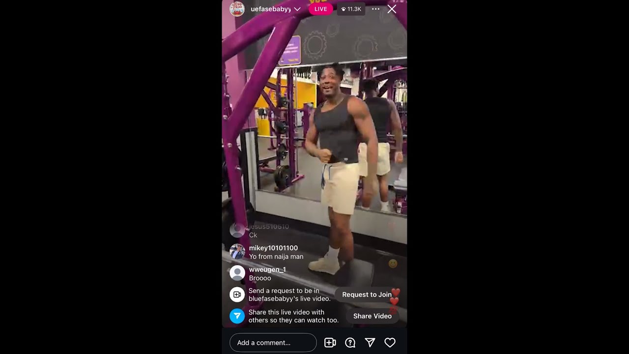 Blueface Just Went IG Live - YouTube