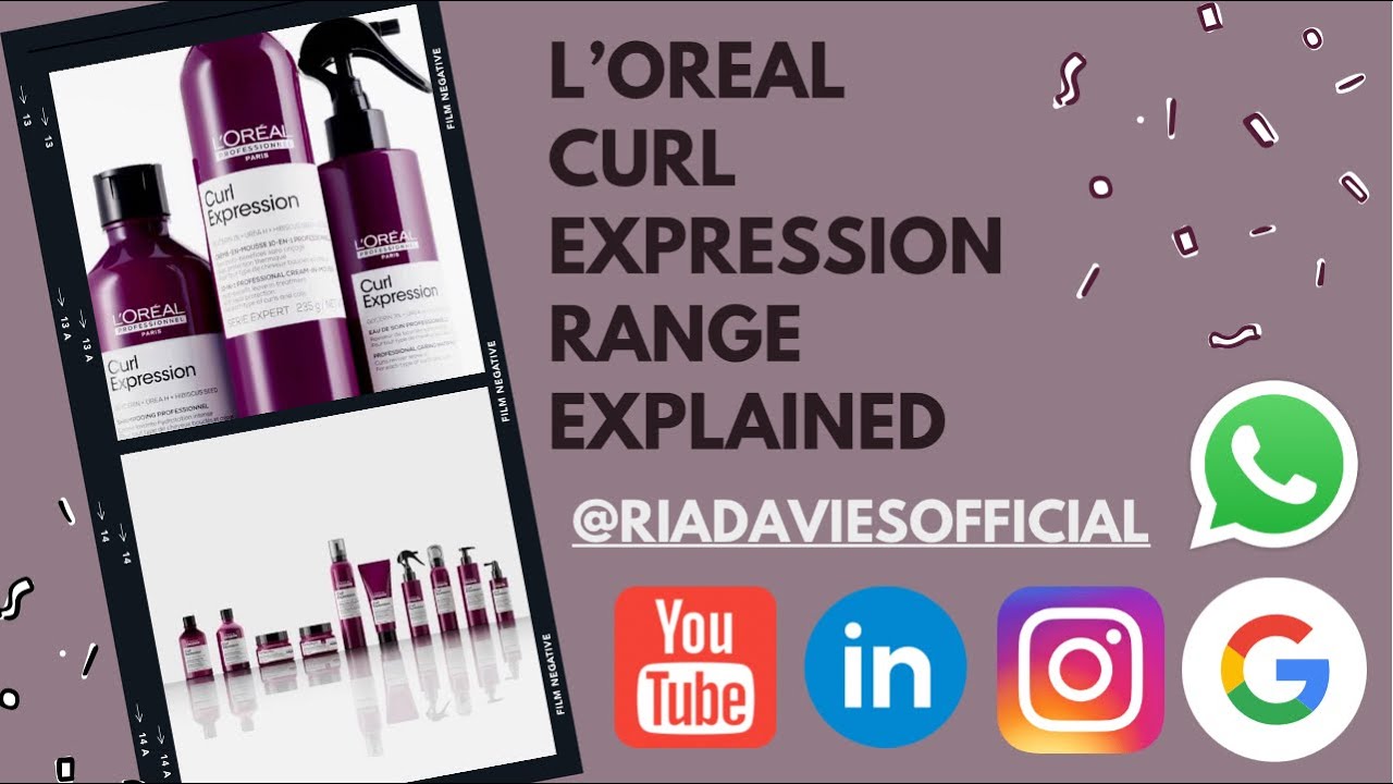Curl Expression by L’Oréal Professionnel Explained. - YouTube