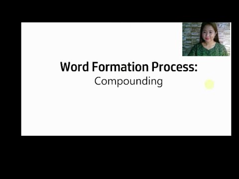 Word Formation Process Part 1: Compounding - YouTube