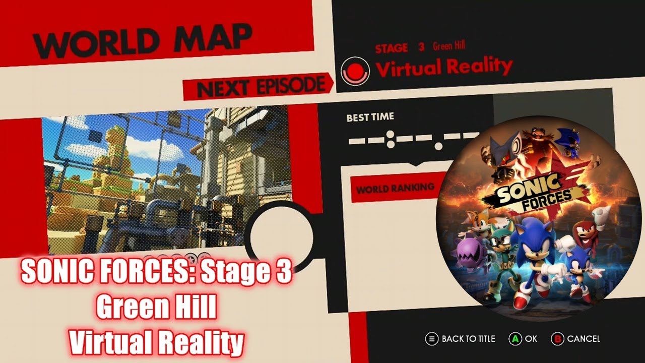 SONIC FORCES | Stage 3: Green Hill Virtual Reality | Xbox One # ...