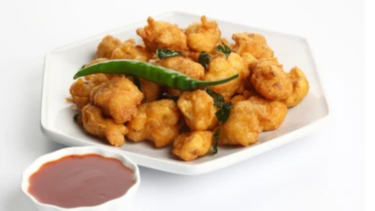 how to Make cauliflower bonda fry - YouTube