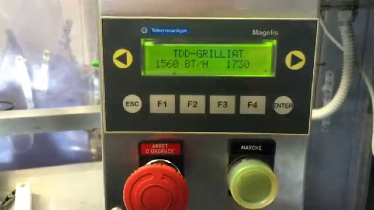 ENOSOL DEGORGIO BOTTIGLIE STANDAR CHAMPAGNOTTE A 1560 BT/H - YouTube