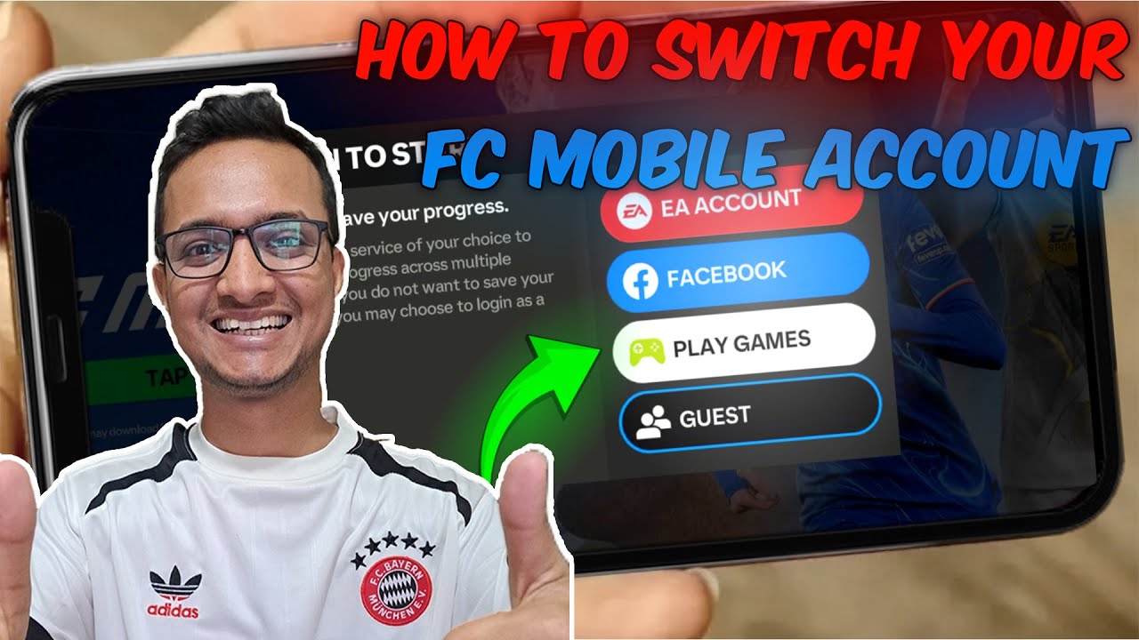 How to Switch your FC Mobile Account | FC Mobile #fcmobile #mahamudfc ...