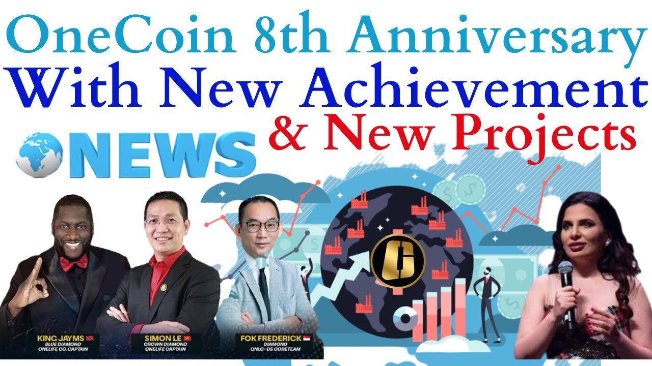 OneCoin 8th Anniversary With New Achievement and New projects - YouTube