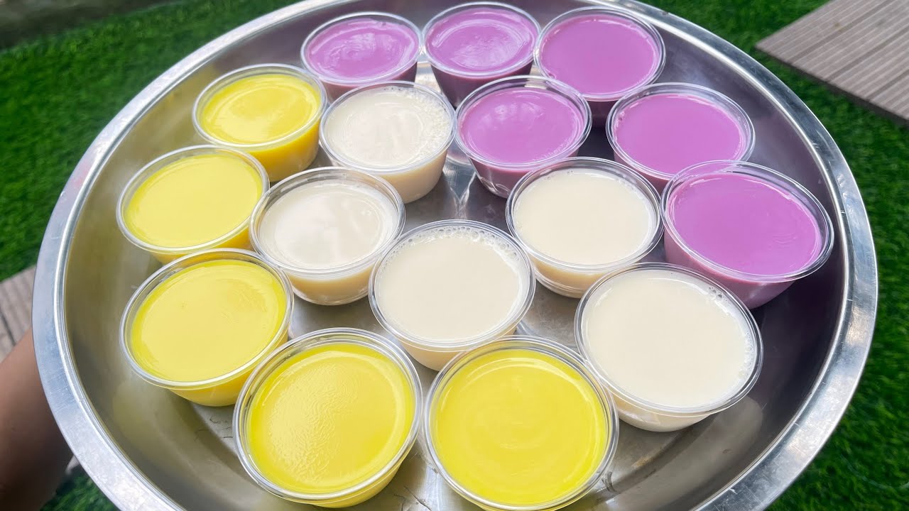 Resepi Dadih Sangat Mudah Guna Serbuk Agar Agar - YouTube