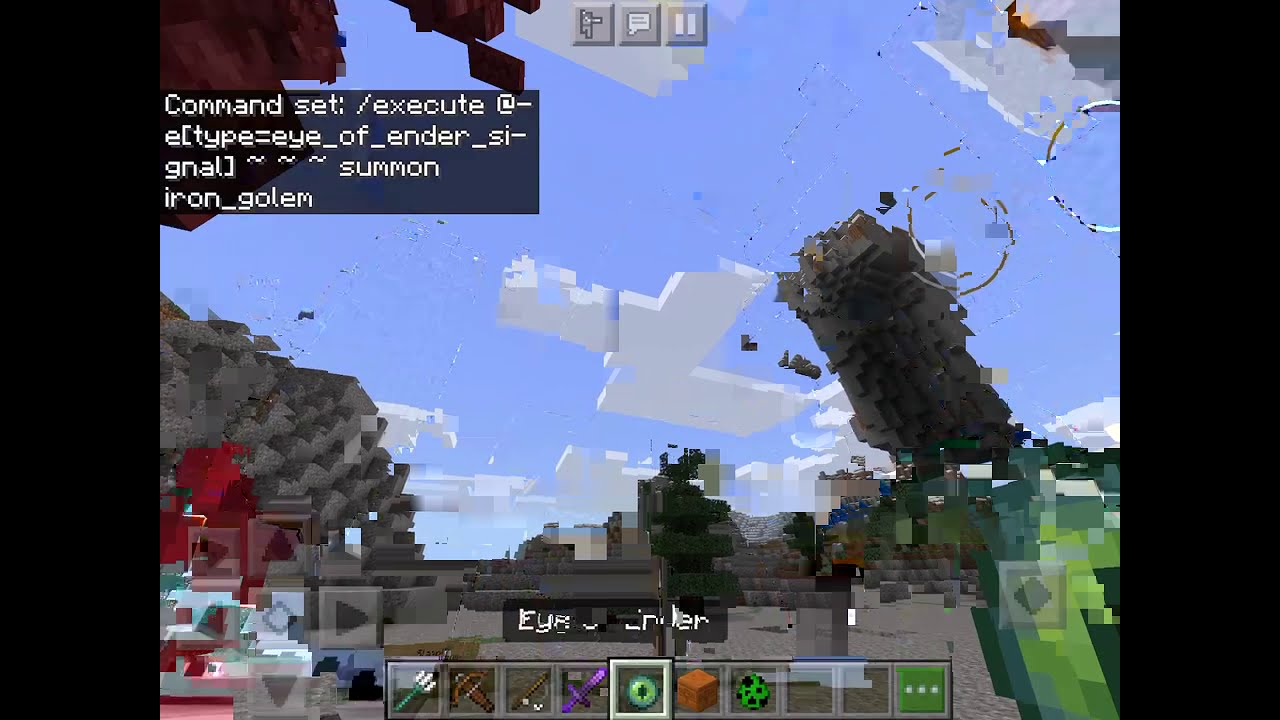 Minecraft cool weapons with commands only (to fight enemies) - YouTube