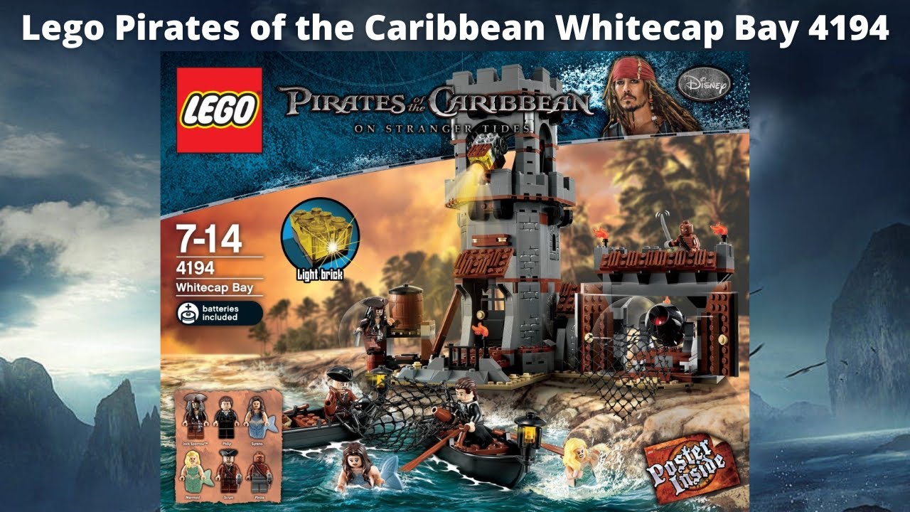Lego Pirates of the Caribbean: Whitecap Bay 4194 Brand New Sealed ...