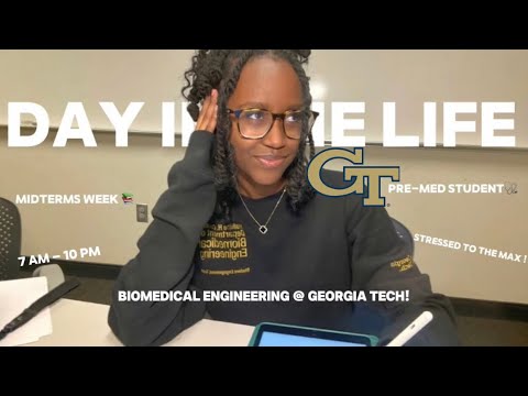 GEORGIA TECH DAY IN THE LIFE| * midterms week* as a BME major 🤓 - YouTube
