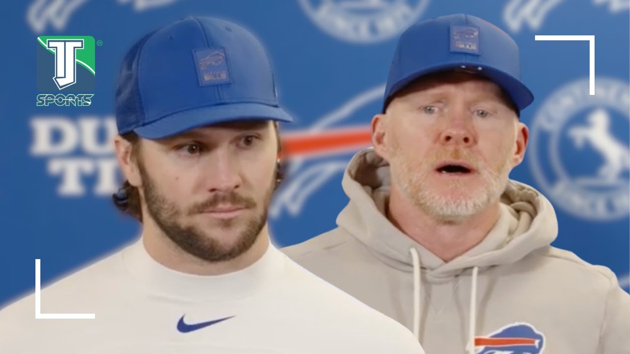 Josh Allen & Sean McDermott on his DUEL with Cam Heyward after Bills ...