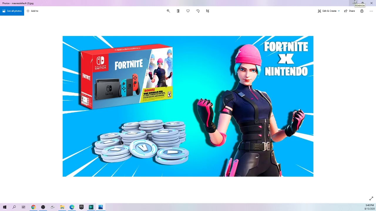 Free Nintendo Switch Exclusive Skin In Fortnite 2020! - YouTube