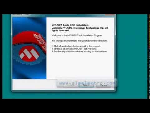 PIC Programming Tutorials Part 1 - Install MPLAB IDE & HITECH C Compiler - YouTube