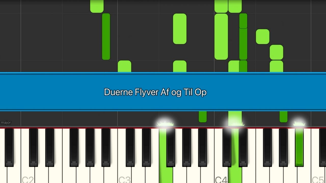 [Play/Sing] Duerne Flyver Af og Til Op (All Verses + Lyrics) - YouTube