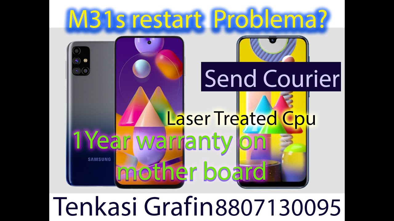 M31s dont flash software, its hardware fault, manufacturing defect , customer: Sankar ...