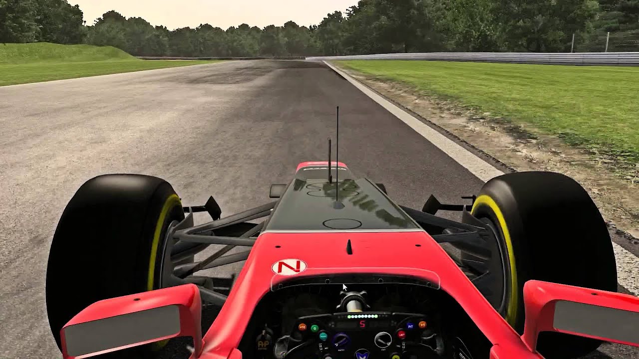 rF2 : Marussia MR01 (2012 F1 Car) @ Poznan - YouTube