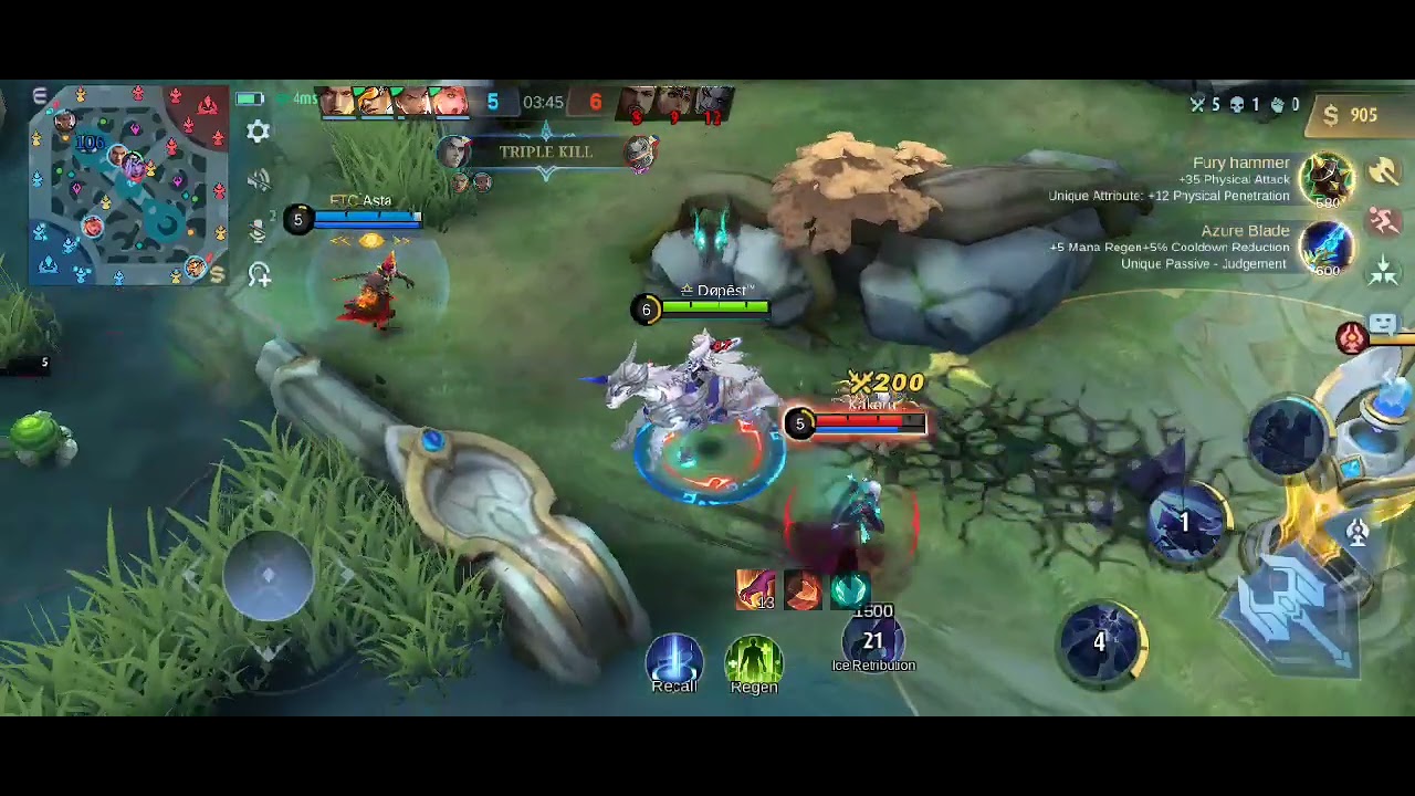 Leomord palag palag lang #mobilelegends - YouTube