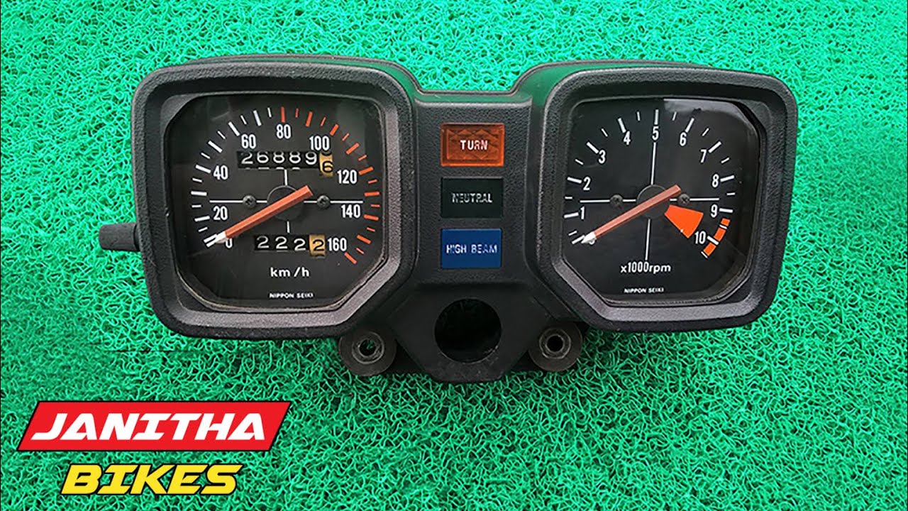 Honda CB250RS Genuine Meter | JANITHA BIKES - YouTube