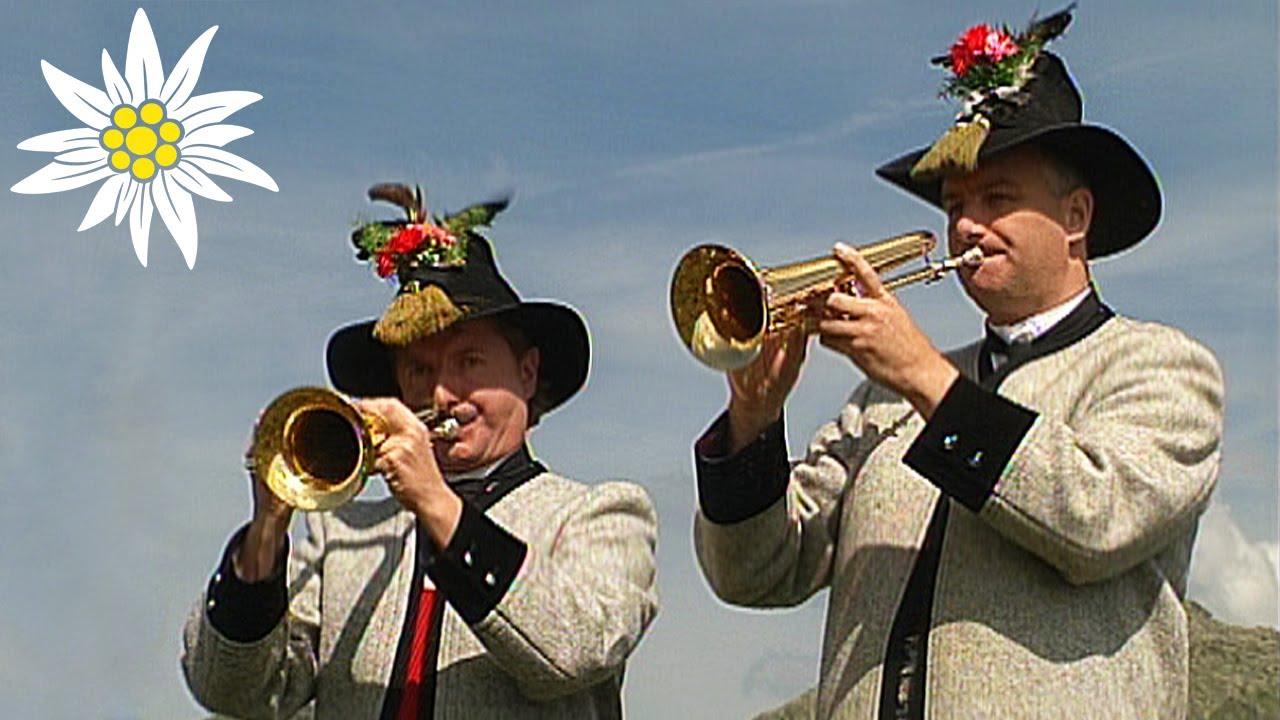 Hoch übern Bergschlag | Stummer Bläser - YouTube