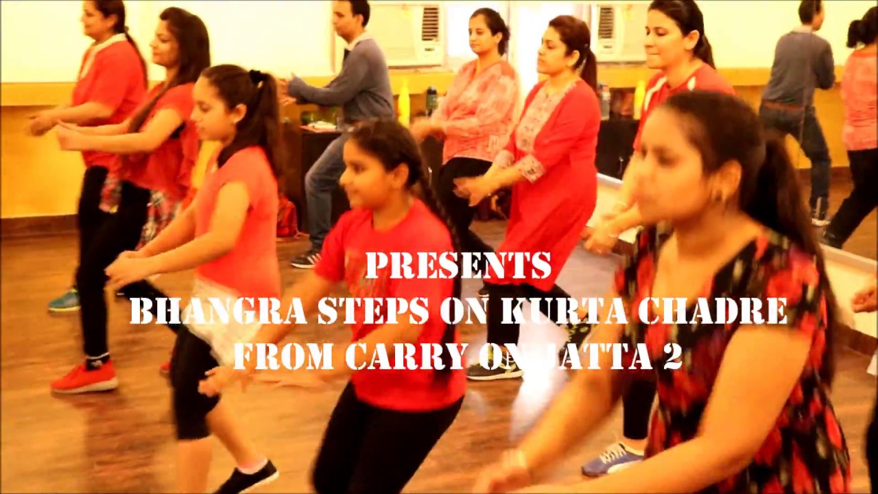 Kurta Chadra | Easy Bhangra Steps for Girls | Gippy Grewal, Mannat Noor ...