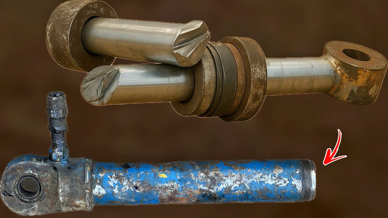 From Cracked to Reinforced | How to Fix a Snapped Jack Cylinder Rod ...