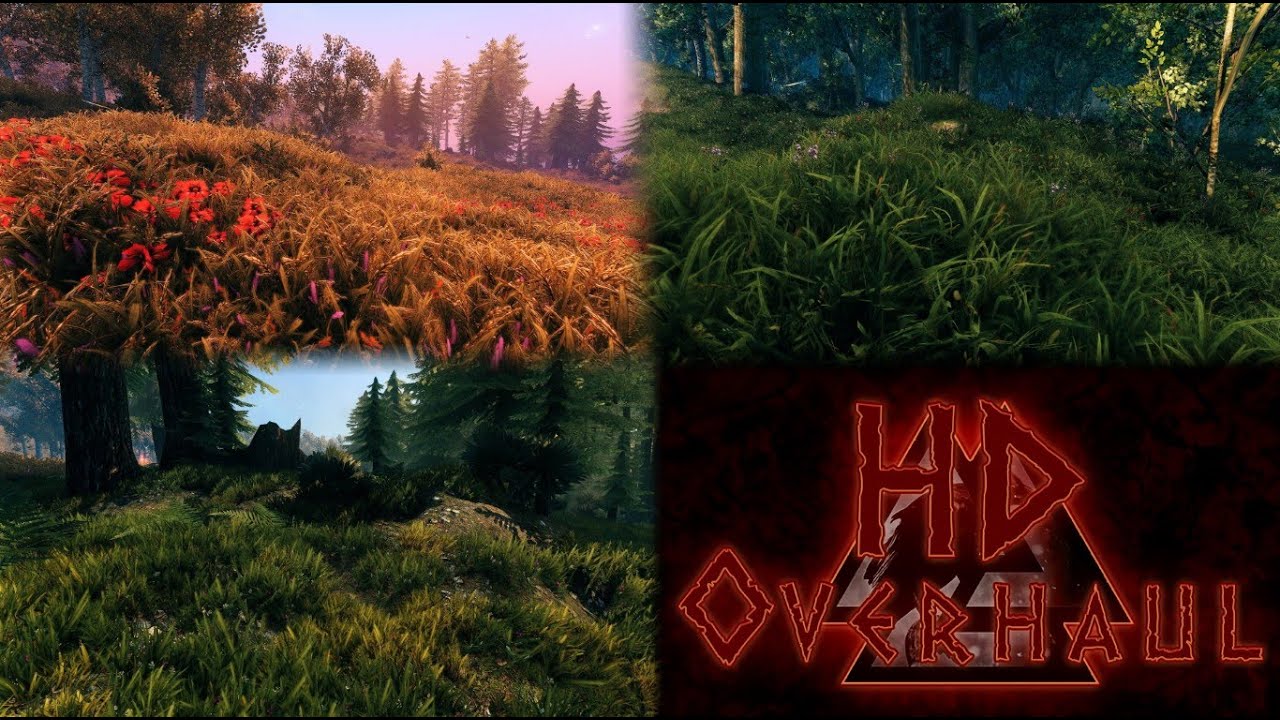 Valheim: HD Overhaul MOD / 4K Texture Pack - YouTube