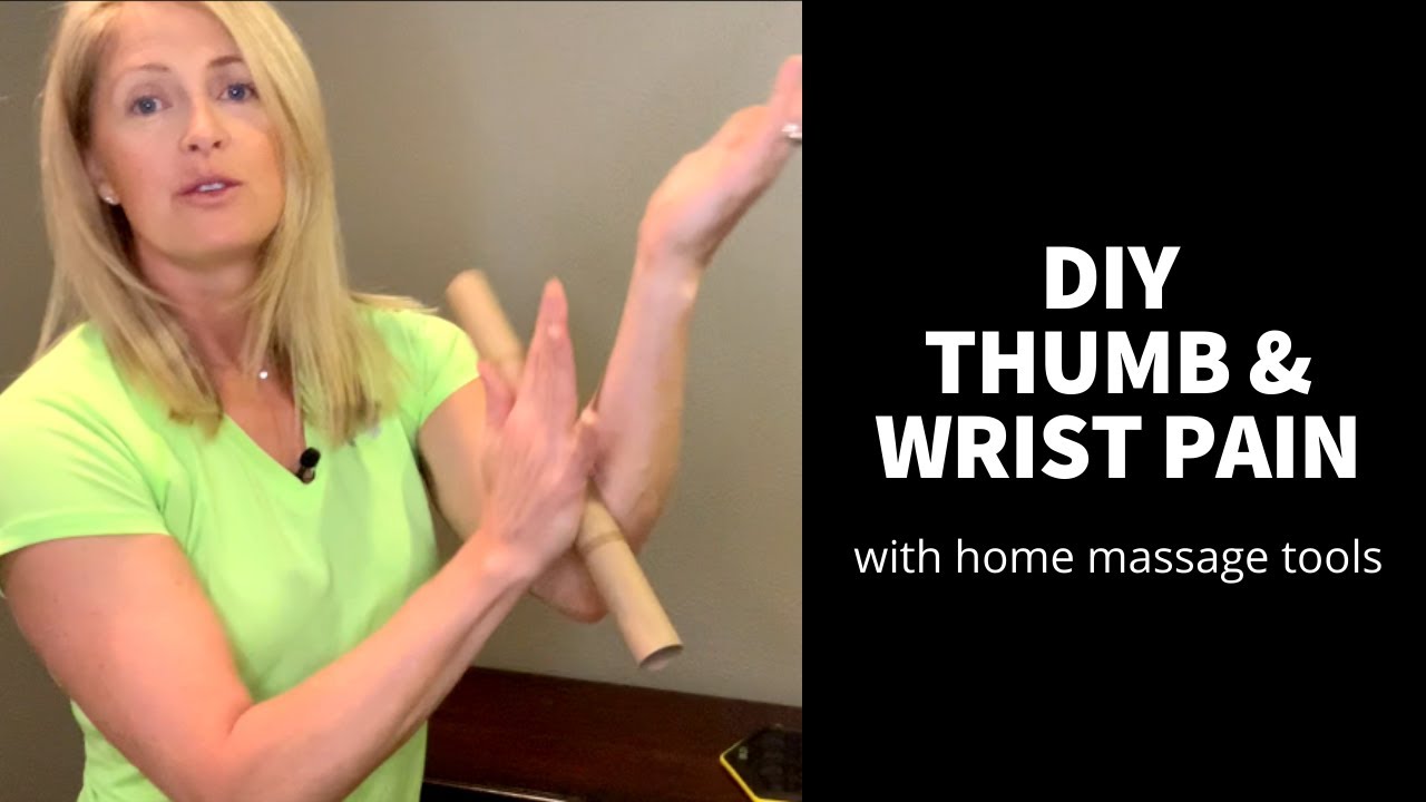Self Massage for Thumb & Wrist Pain - YouTube