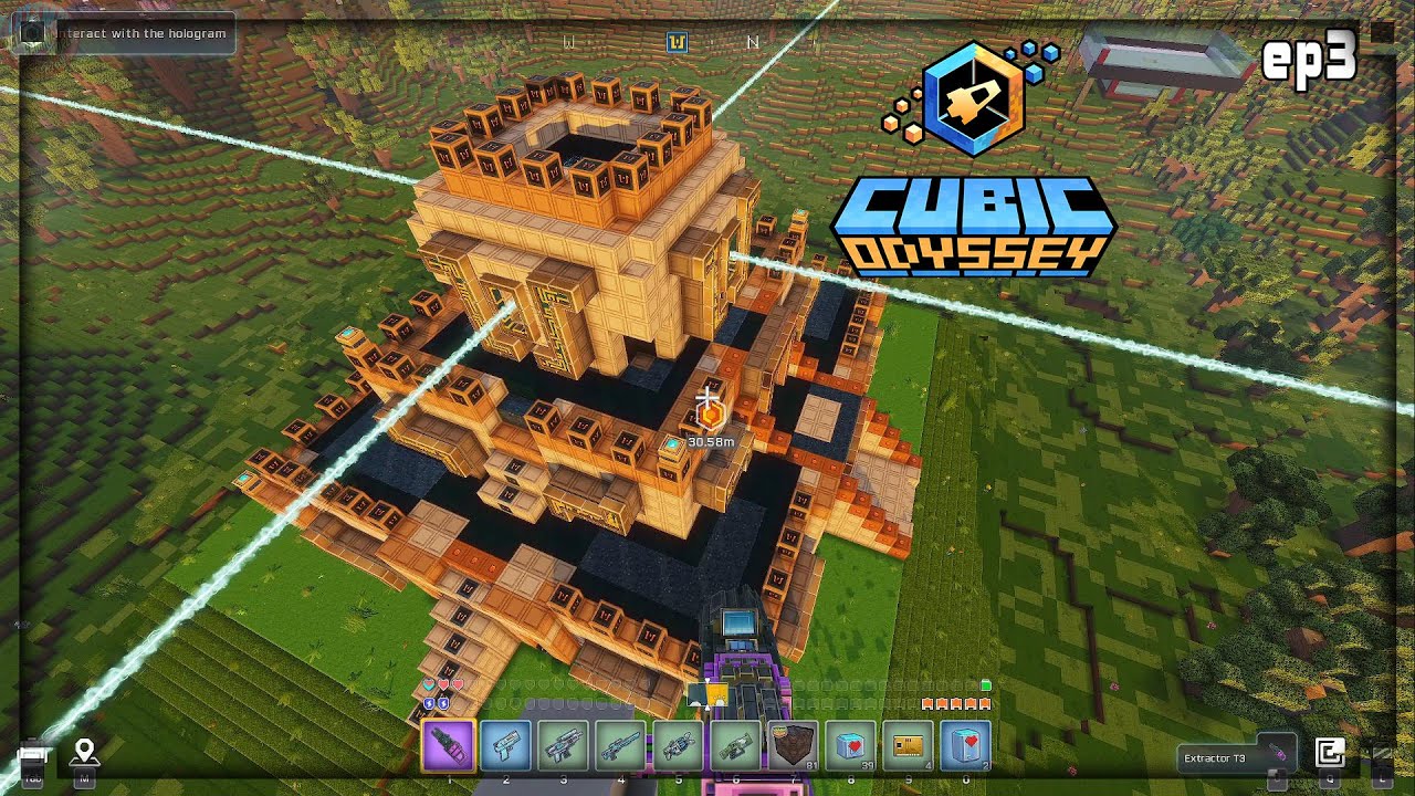 Space Pirates & Powering The Temple Shrine, Cubic Odyssey 3 - YouTube