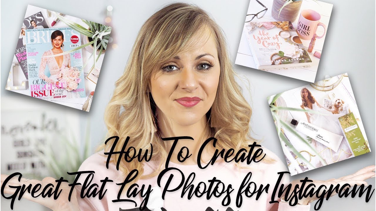 How To Create Great Instagram Flat Lay Photos (Also for blogs and ...
