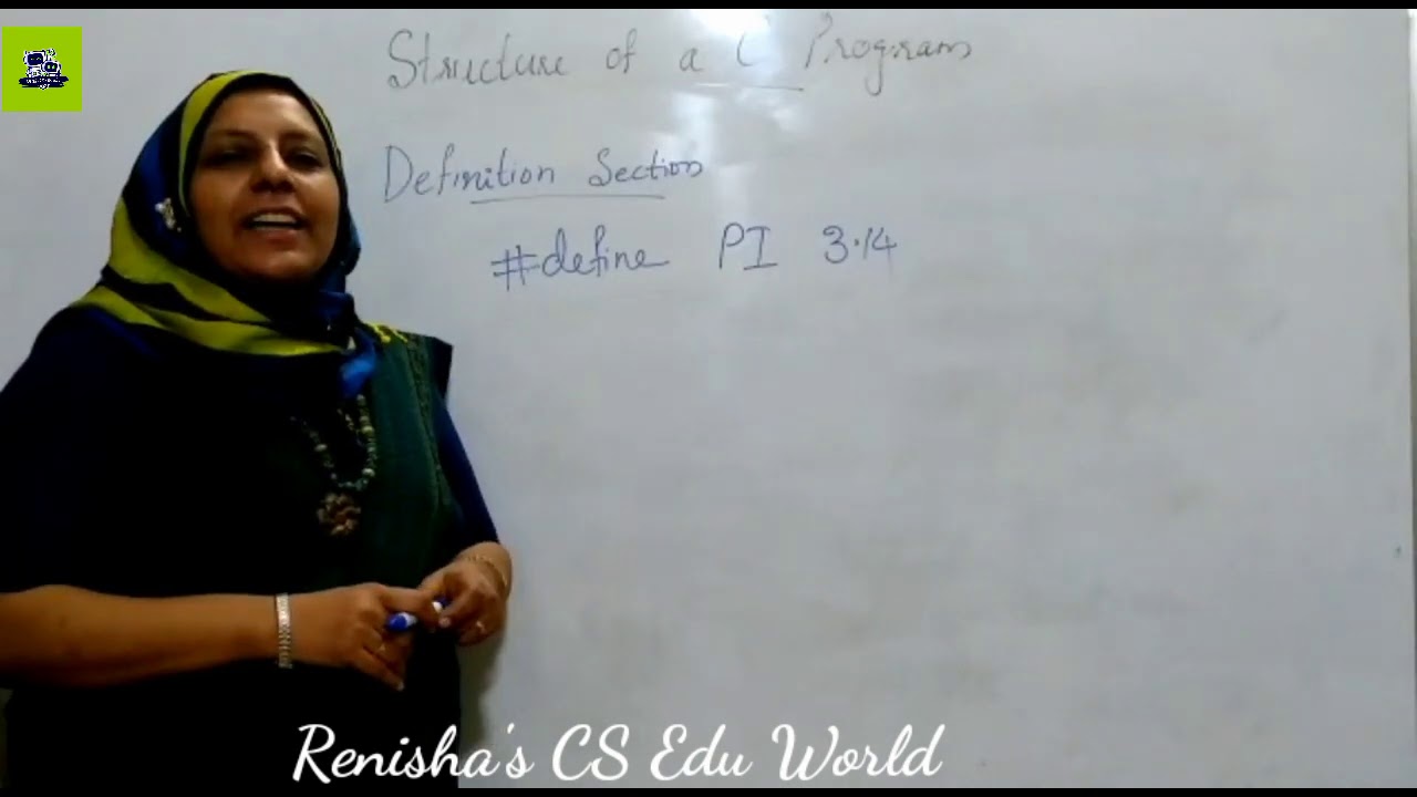 Structure Of C Program Malayalam Est 102 Programming In C Part 19 9875