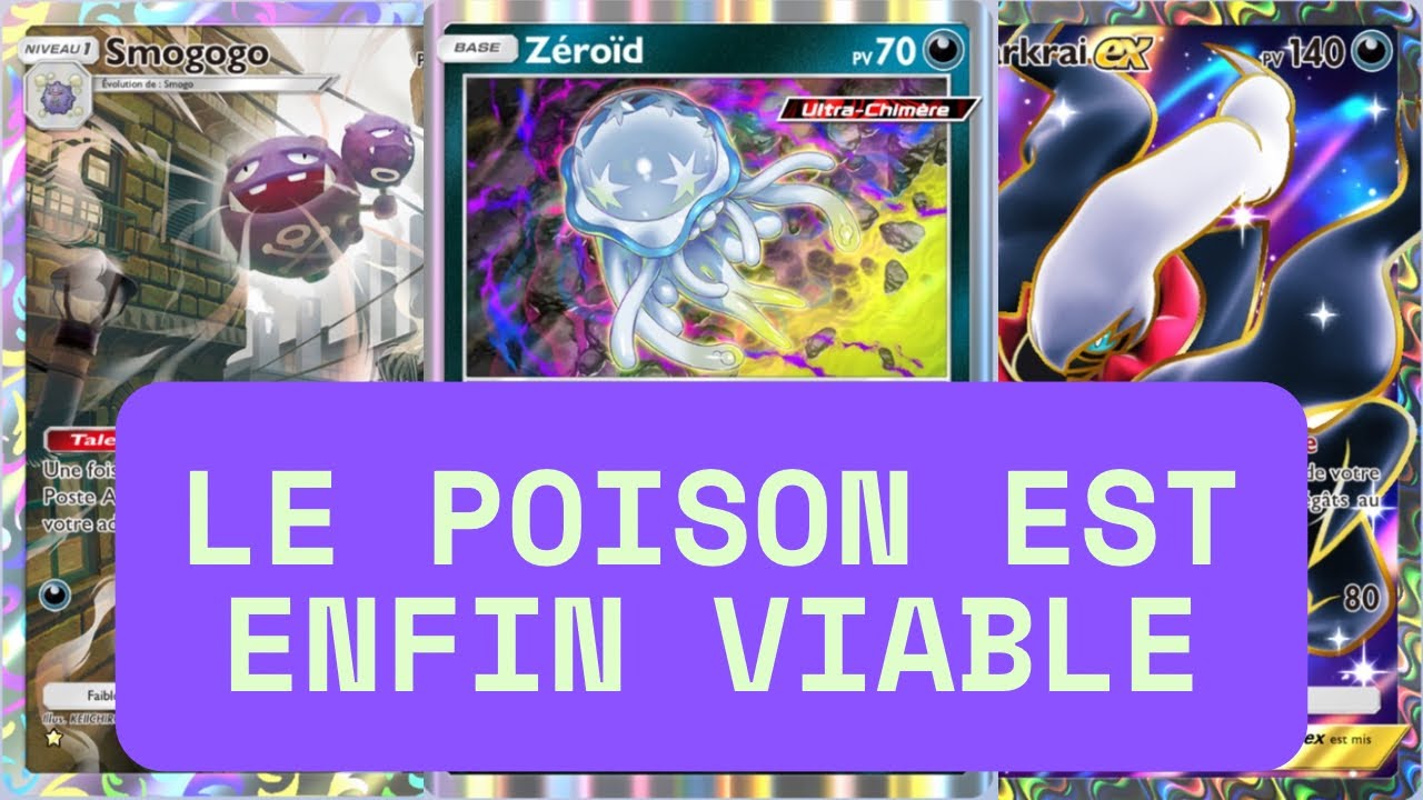 Enfin un deck poison intéressant et viable !! Pokémon TCG Pocket. - YouTube