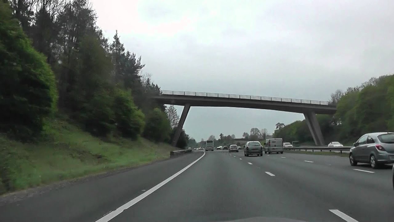 Driving On The M5 Motorway From J28 (Honiton) To J29 (Exeter Airport ...
