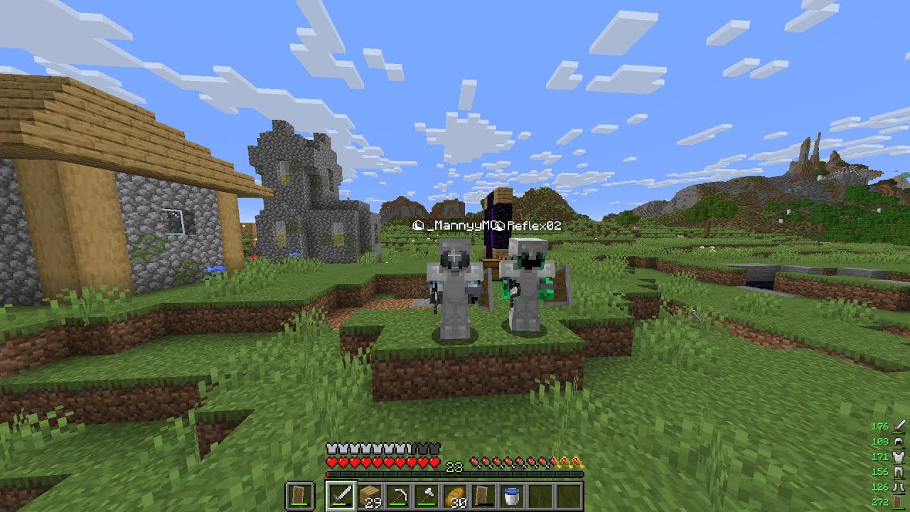 Duo Survival Minecraft: Session 1 - YouTube