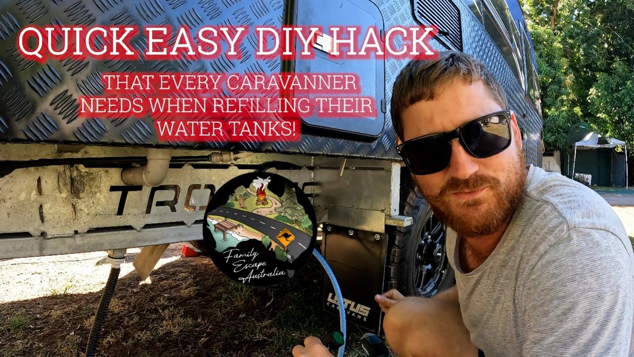 MUST HAVE DIY CARAVAN WATER TANK MOD - YouTube