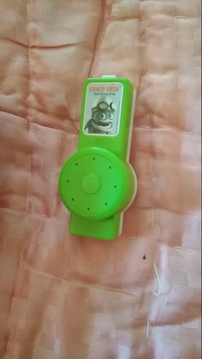 Макдональдс Хеппи мил игрушка «Crazy Frog» прищепка-плеер. Авито. - YouTube