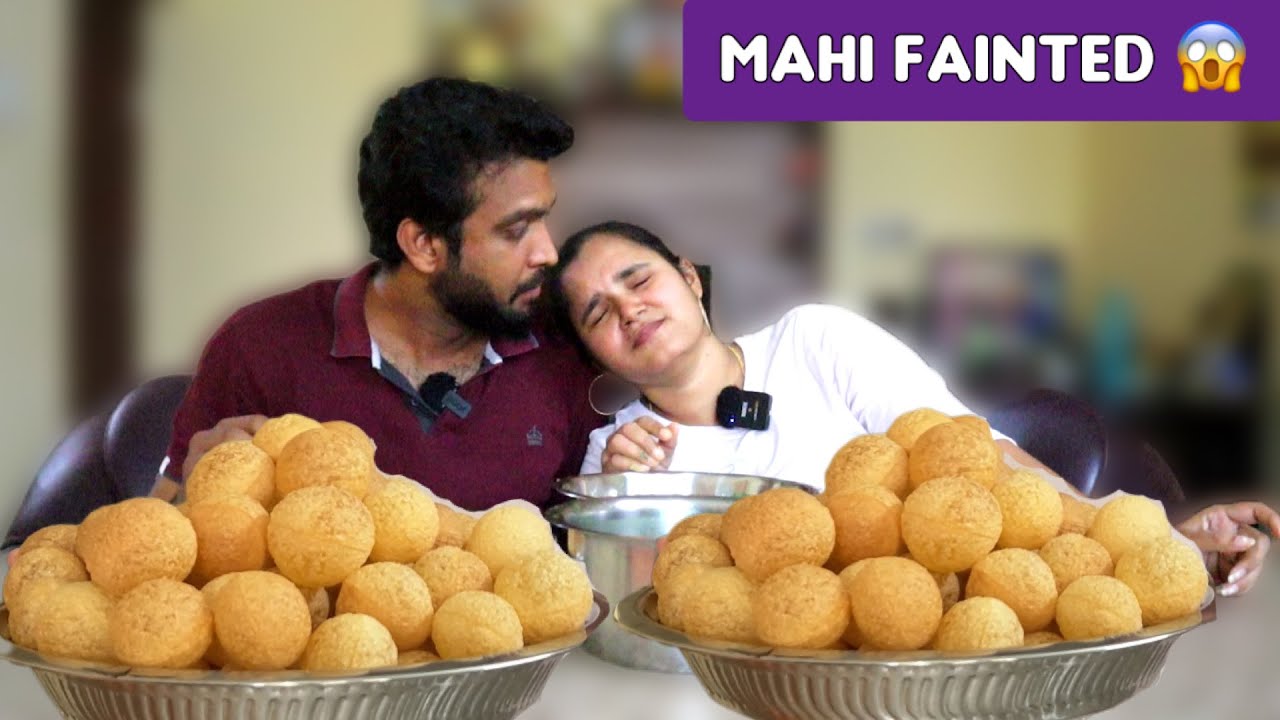 PANI PURI Eating Challenge GONE WRONG | பானி பூரி சாப்பிட்டு மயக்கமே ...