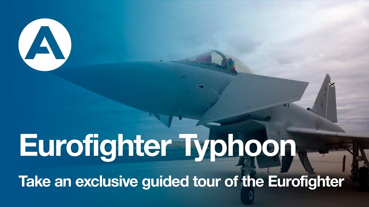 Take an exclusive guided tour of the Eurofighter - YouTube