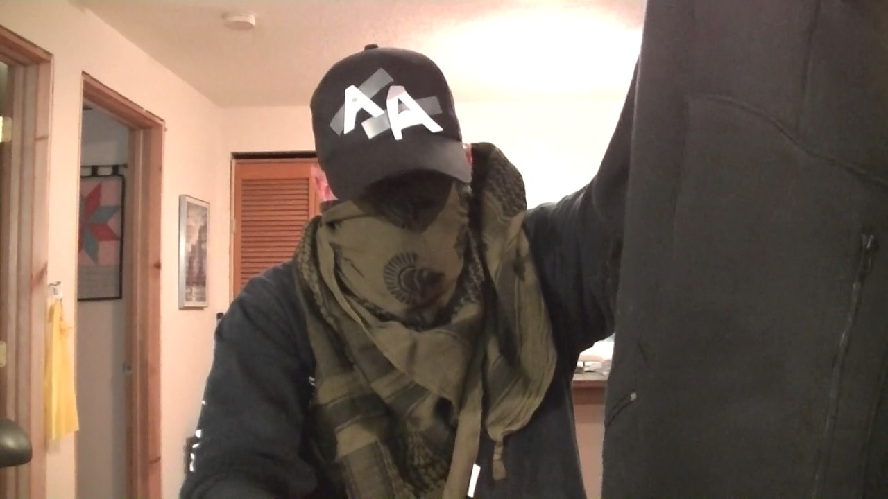 antifa protest gear VS anti antifa gear - YouTube