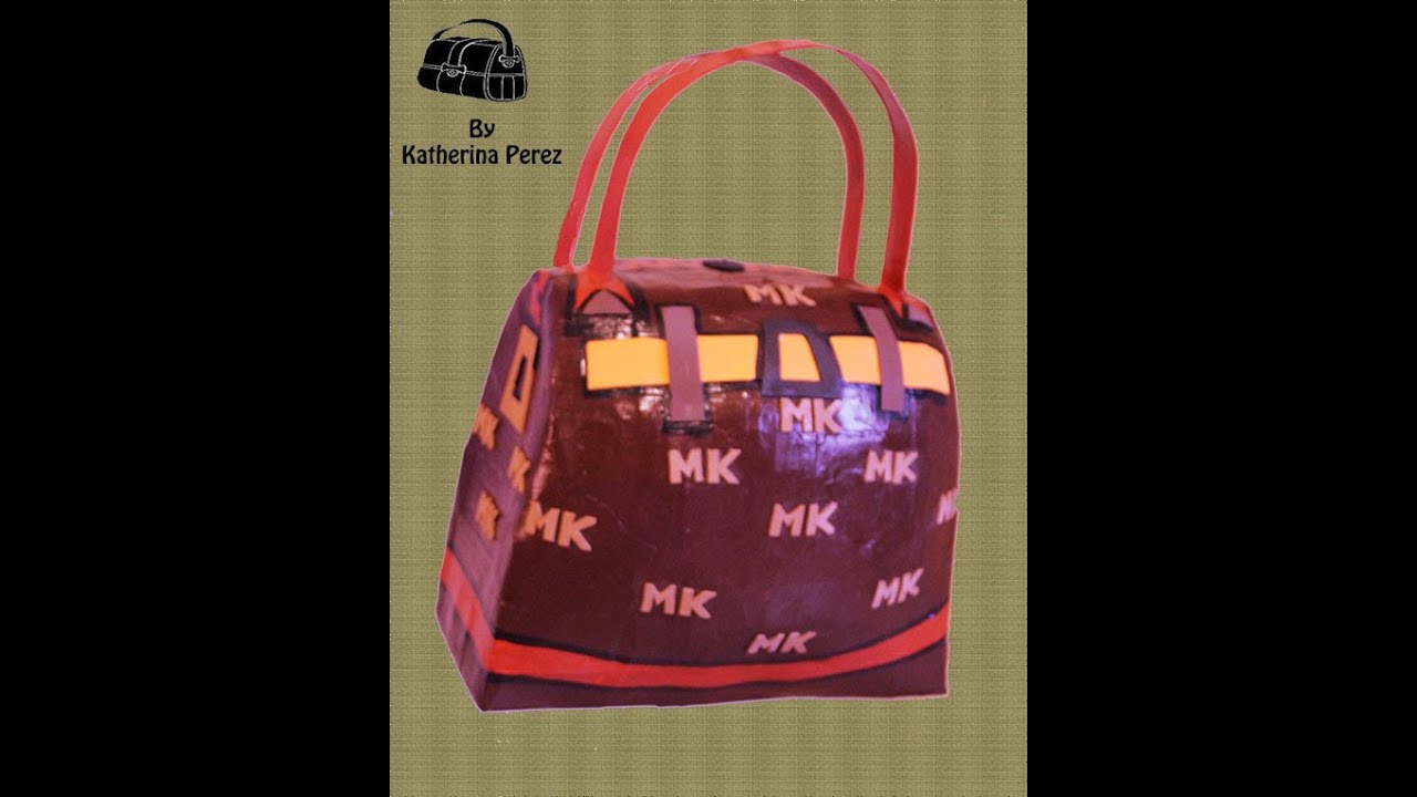 CARTERA MK PINATA/ MK BAG PINATA - YouTube