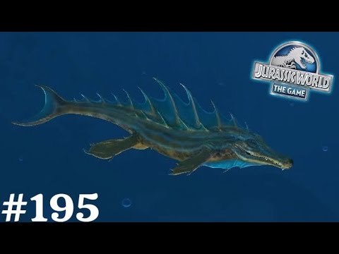 Jurassic World The Game #195:Nosso segundo dino aquático de torneio ...